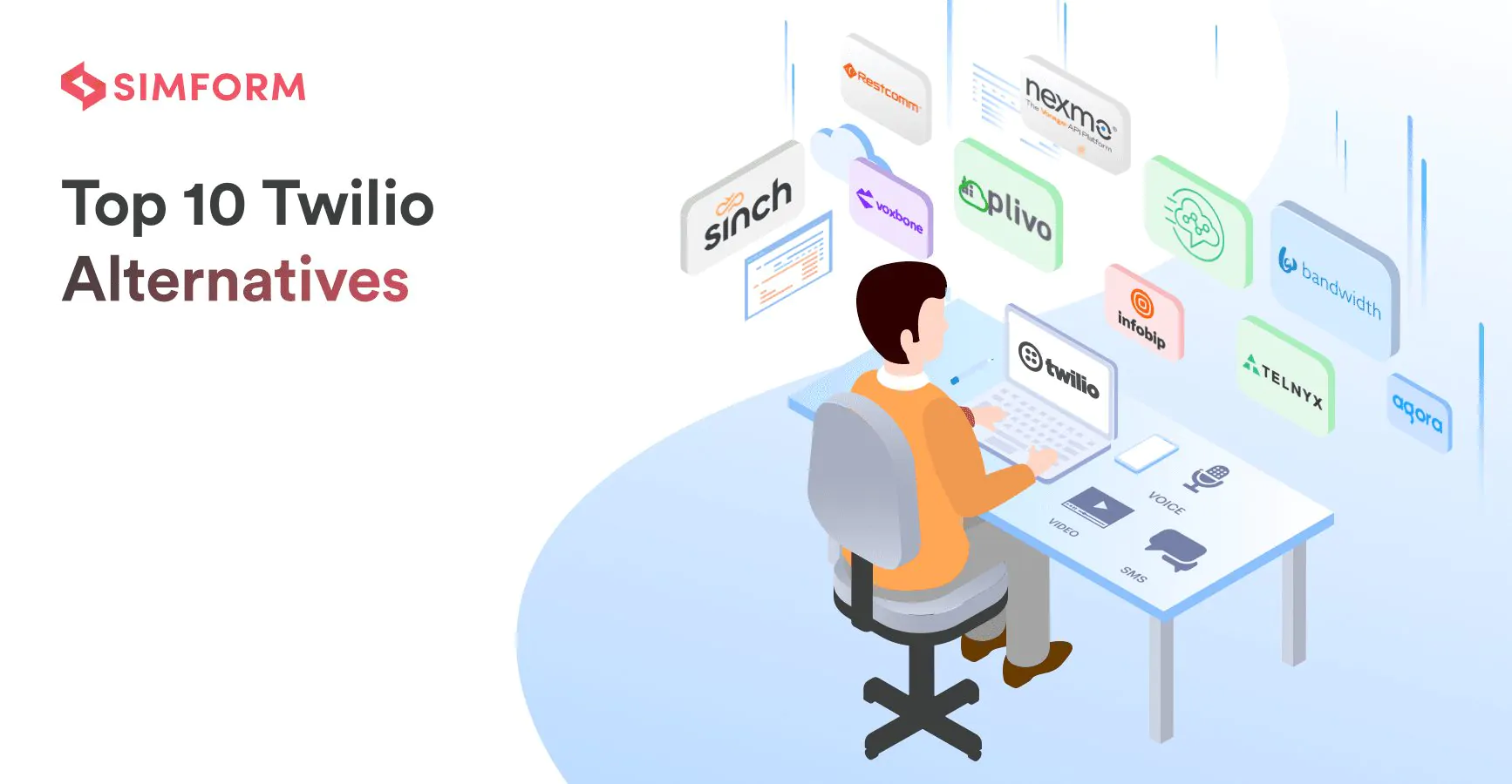 Top 9 Twilio Alternatives and Competitors in 2024