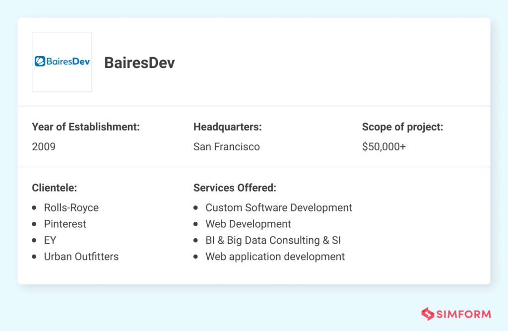 Top 25 Web Application Development Companies For Your Projects.