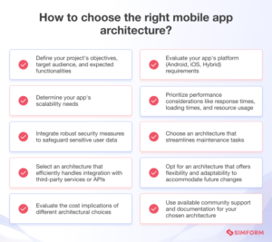 Mobile Application Architecture: Layers, Types, Principles, Factors